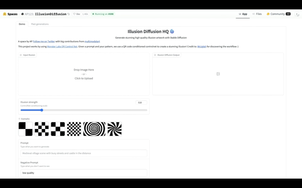 隠し絵・騙し絵を簡単に作成できるIllusionDiffusionで錯視アートを生成しよう！｜AI美女のつくりかた