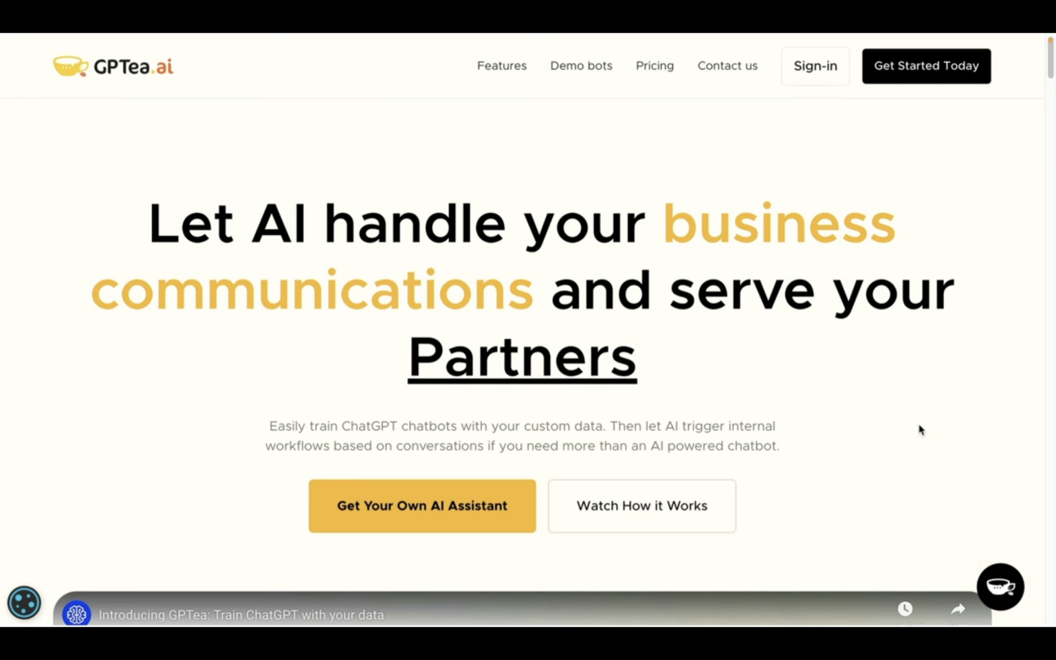 GPTea.aiを使って独自のchatbotを作成する方法とは？｜AI美女のつくりかた