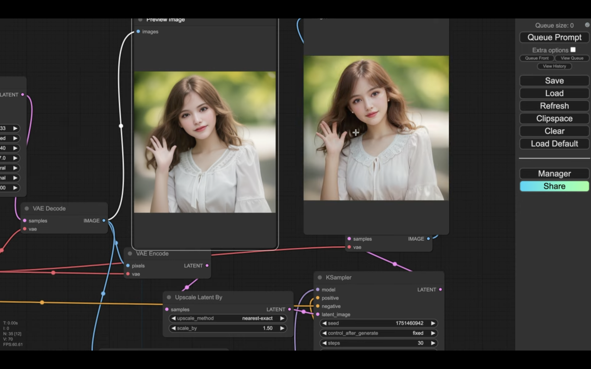 MeshGraphormerを使ってComfyUIの中で「手」の崩れを修正する方法｜AI美女のつくりかた
