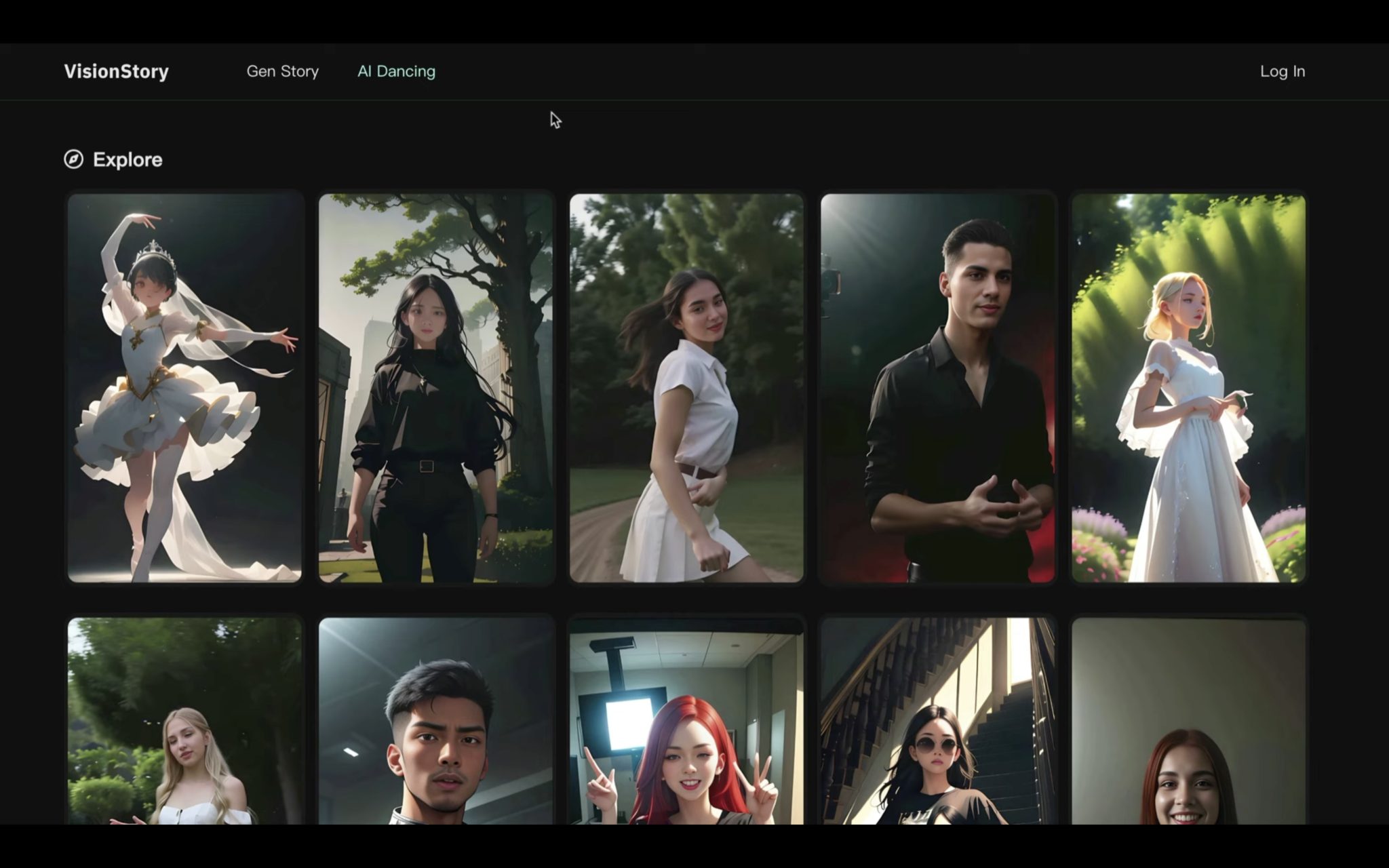 Visionstoryを使って簡単にai美女ダンサーを生成する方法とは Ai美女のつくりかた