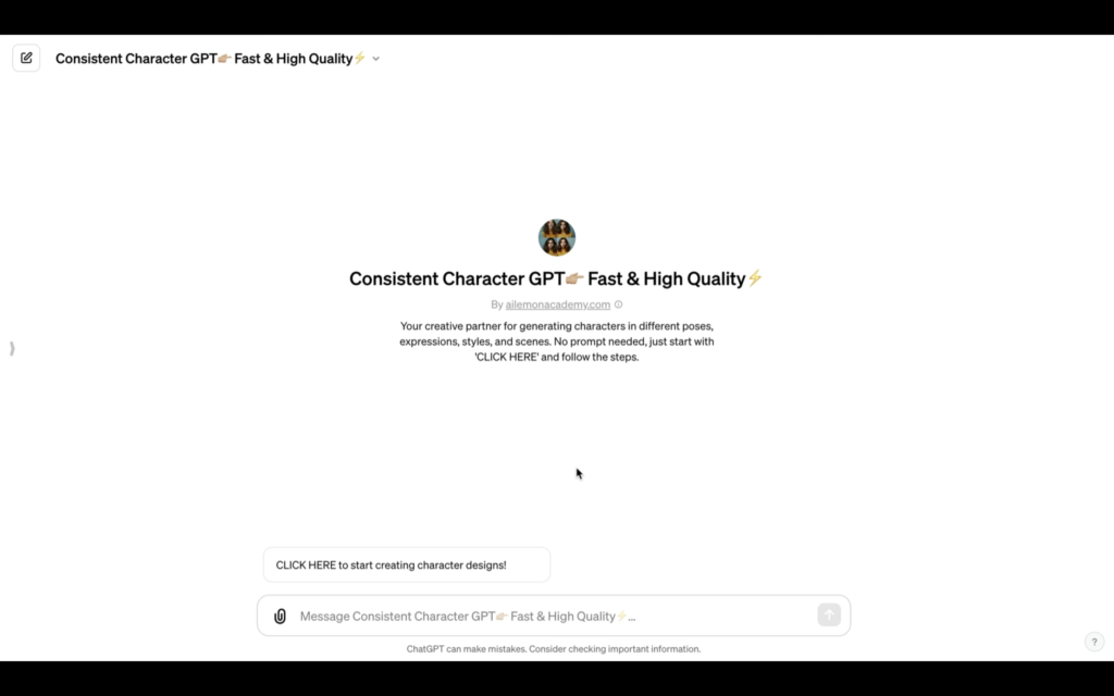 Consistent Character GPTの利用方法とは？簡単に同じ顔の画像を生成できる便利なGPT！｜AI美女のつくりかた
