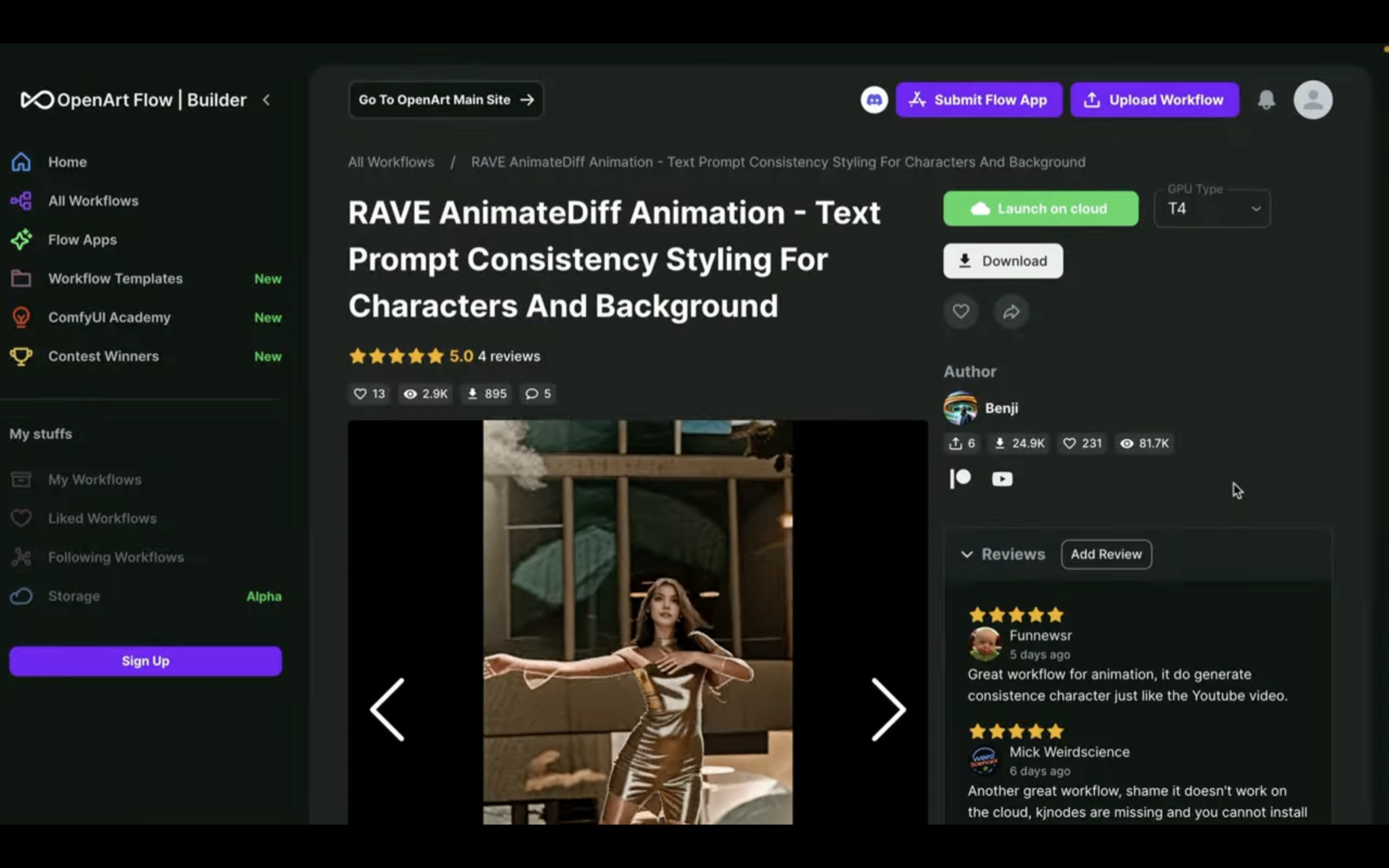 AnimateDiff・RAVE・Reactor・Upscaler組み合わせてAI美女動画を生成する方法！｜AI美女のつくりかた