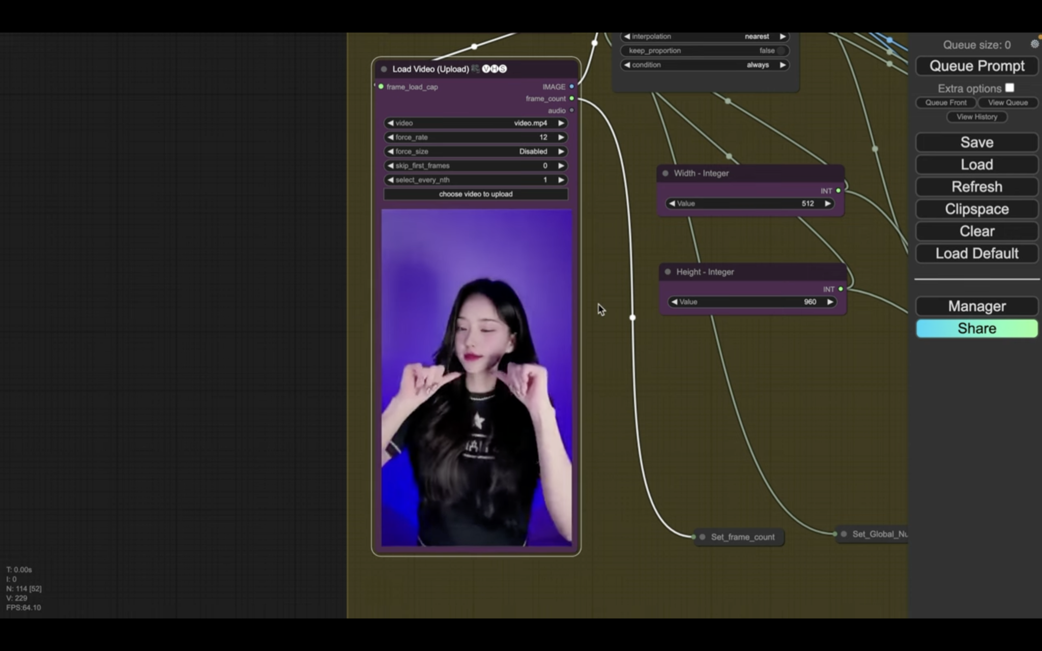 AnimateDiff・RAVE・Reactor・Upscaler組み合わせてAI美女動画を生成する方法！｜AI美女のつくりかた