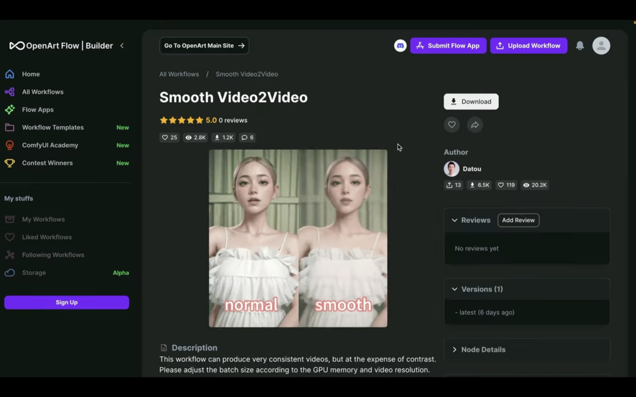 StreamDiffusionのSmooth版(スムーズ版)を使ってAI美女動画を生成する方法とは？｜AI美女のつくりかた